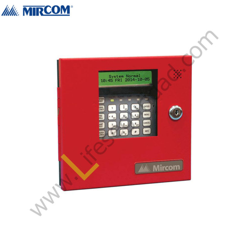 FA-1025U Panel de Control de Incendio de 5 Zonas Mircom | LIFE SEGURIDAD